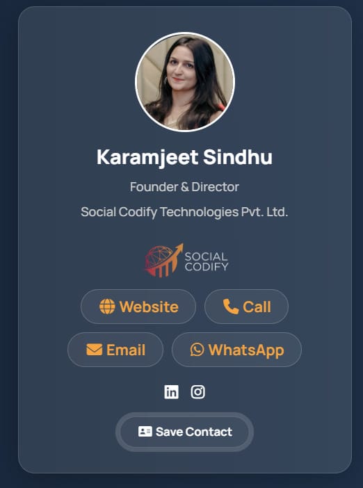 Karamjeet Sindhu | Founder & Director at Social Codify Pvt. Ltd.